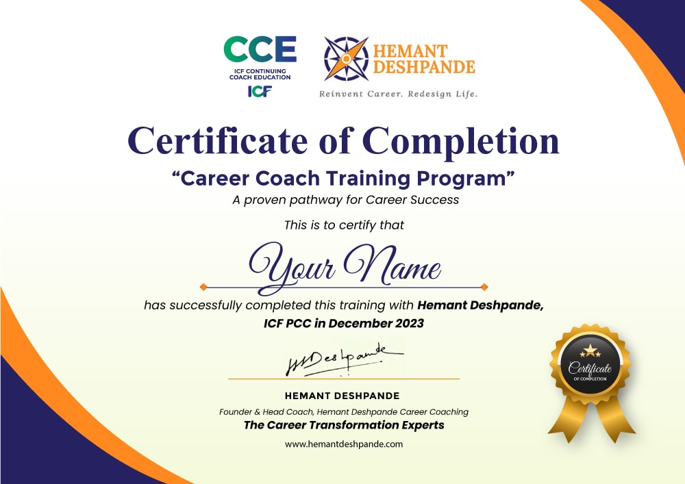 Career Coach Certification Career Coach Certification